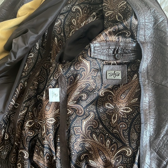 Raschini | Jackets & Coats | Raschini Cashmere Lined Ostrich Leather ...